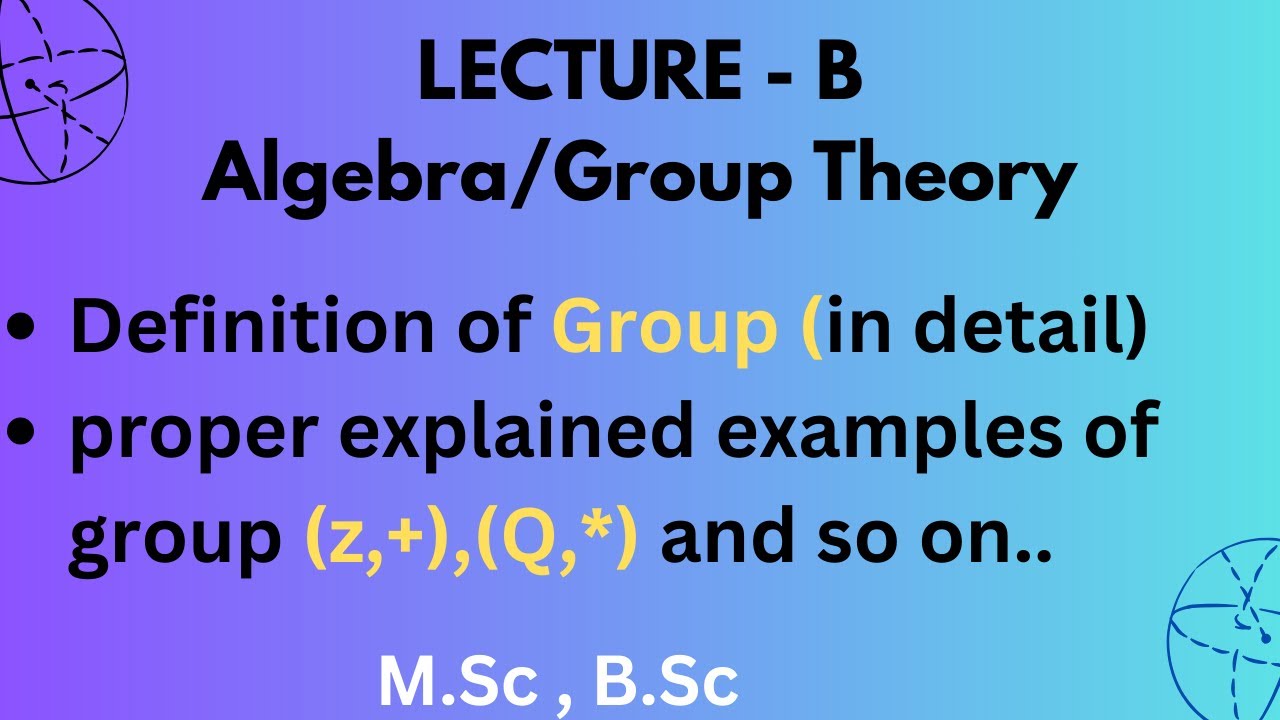 group | definition of group | example of group | (z,+) , (Q, *) # ...