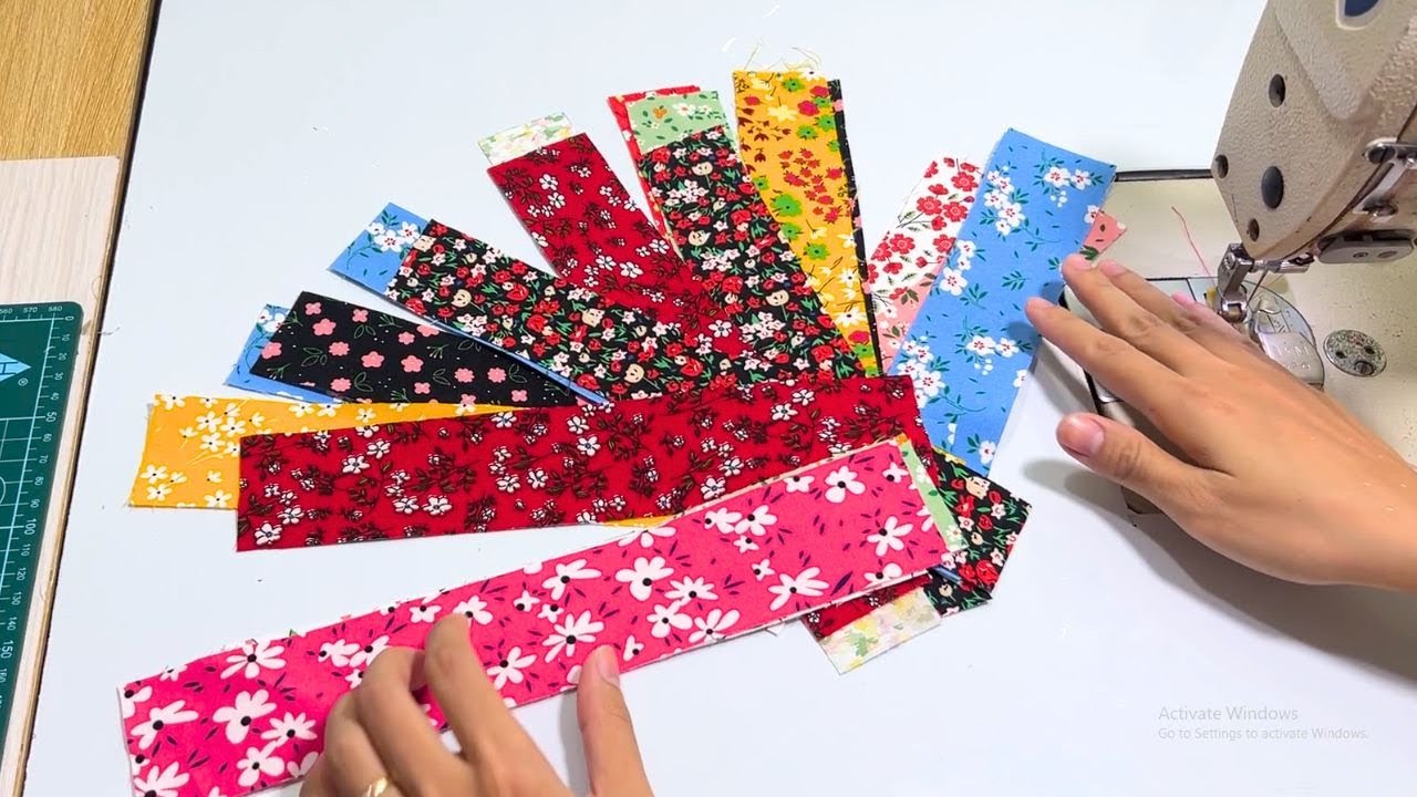Christmas Sewing Project - Turn Fabric Scraps Into a Masterpiece For ...