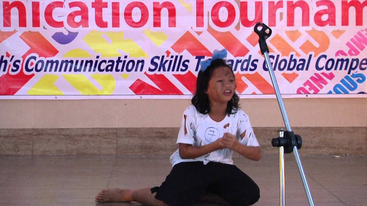 Declamation Contest - Finalist #02 - YouTube