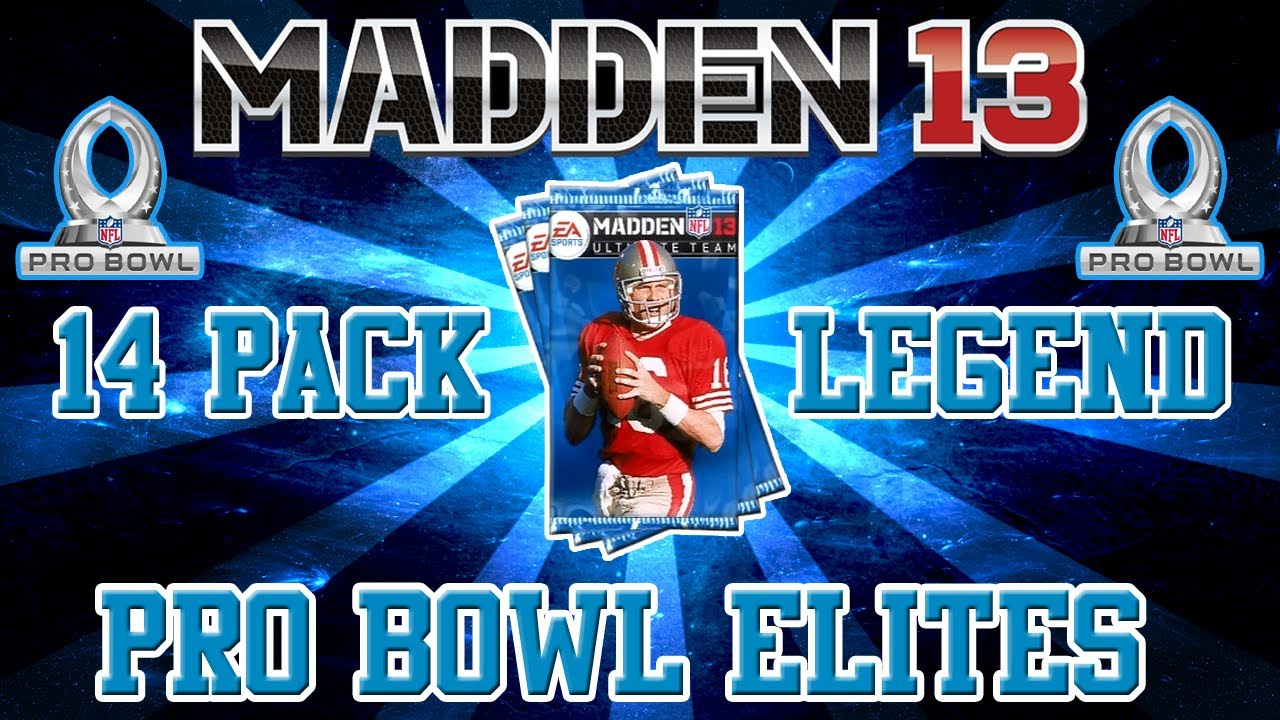 MUT 13: Pro Bowl Elites Released | 14 Pack Legendary Bundle | Madden ...