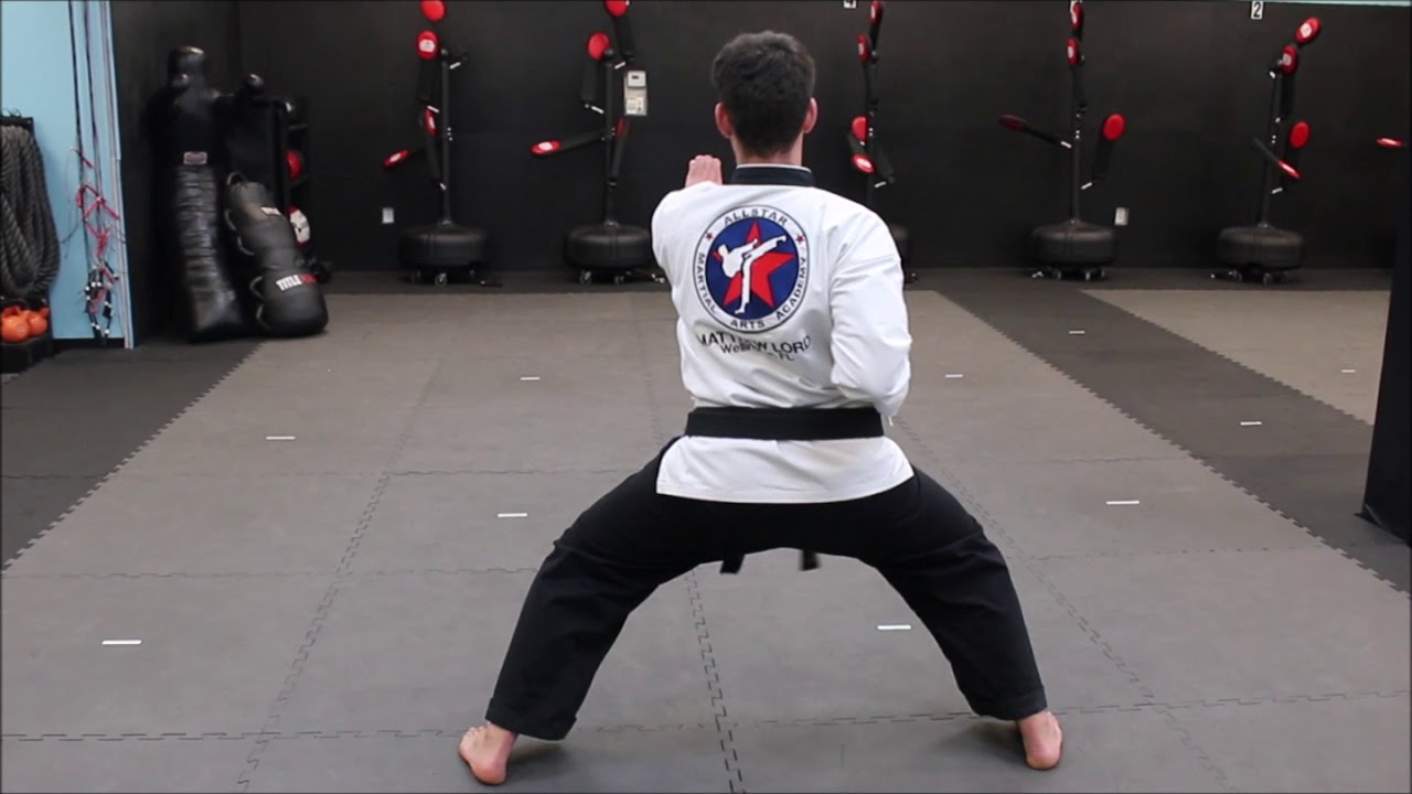 Hwa Rang Pattern (Front and Back Views) 2018 - YouTube