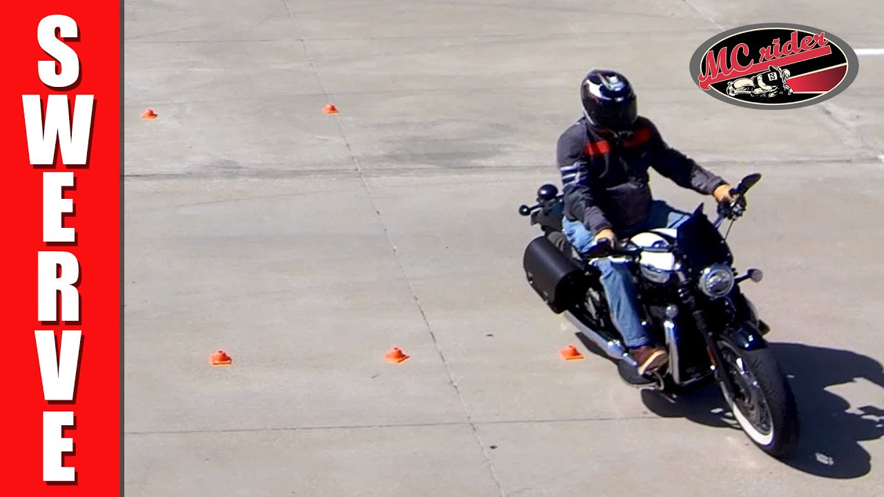 How to Perform a Swerve on Your Motorcycle - YouTube
