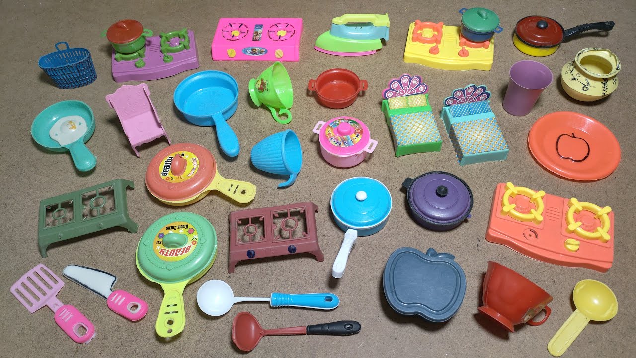 Unboxing miniature cooking set installation ASMR |hello kitty cooking ...