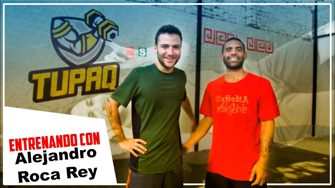 ¡ENTRENANDO A ALEJANDRO ROCA REY! *termina mal - YouTube