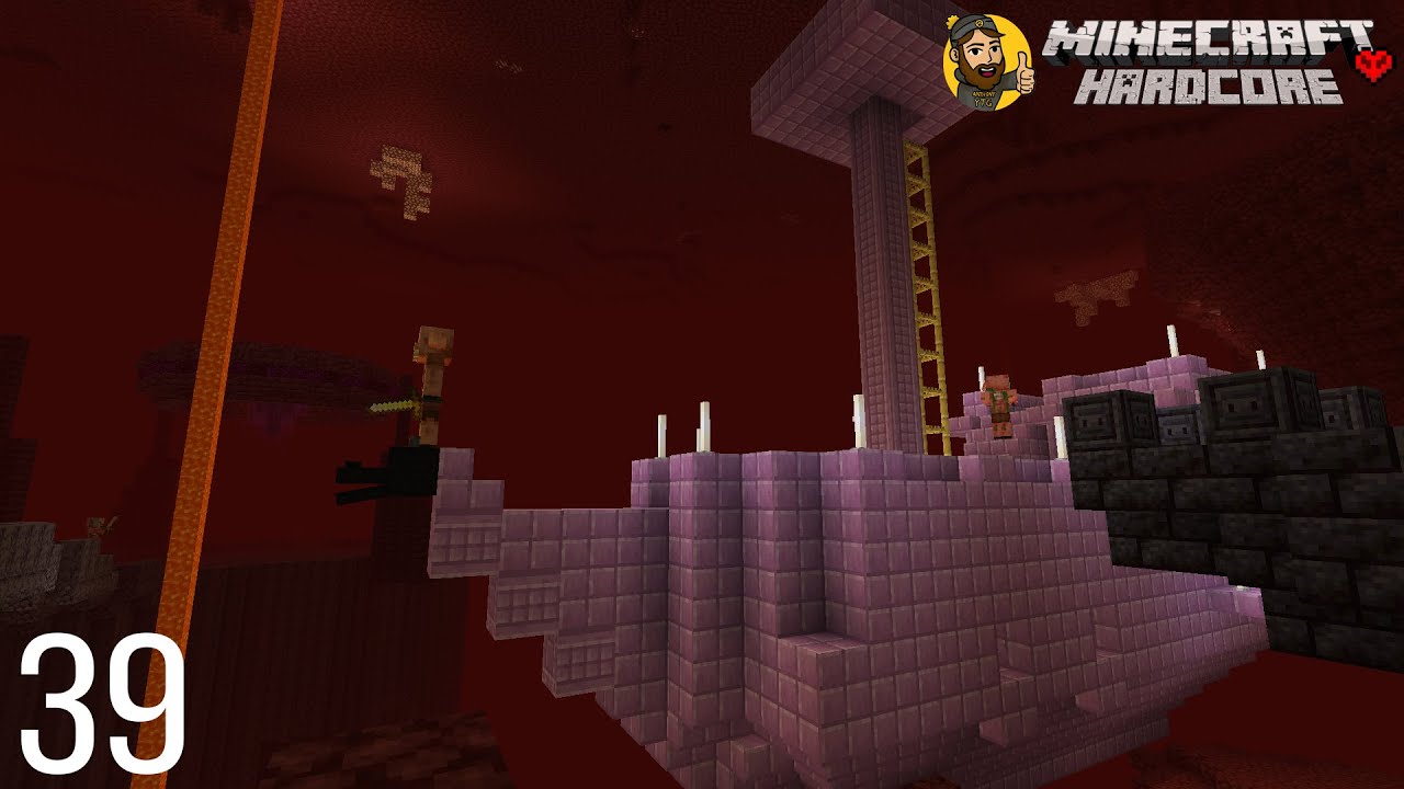 "END MERCHANT SHIP" Minecraft Hardcore Nether Ep39 - YouTube