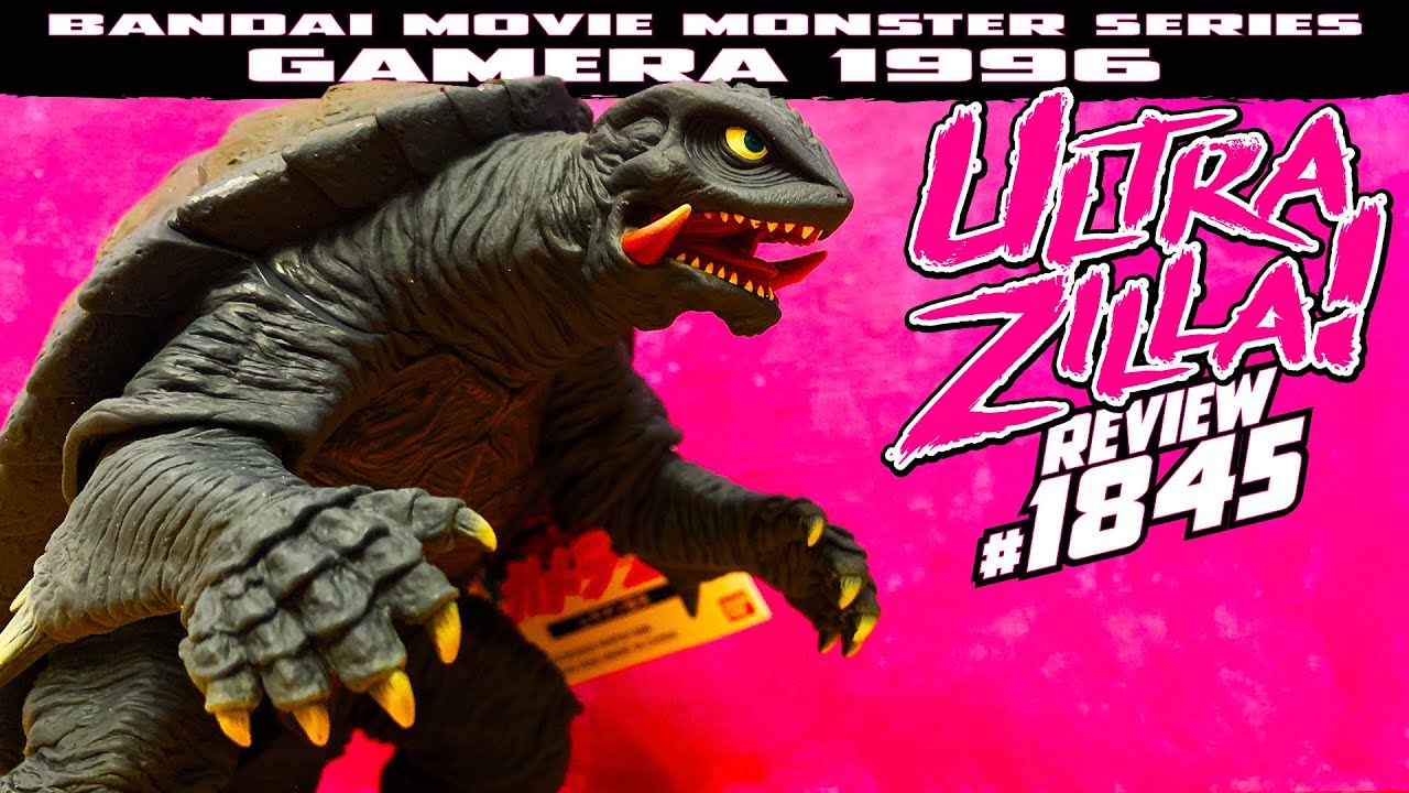 BANDAI MOVIE MONSTER SERIES GAMERA 1996 REVIEW! - YouTube