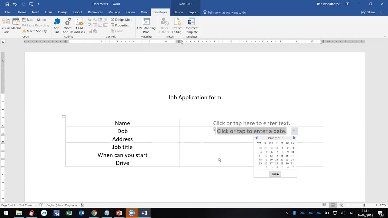 Online and Offline forms using Excel and Word - Webinar Recording 16-08 ...