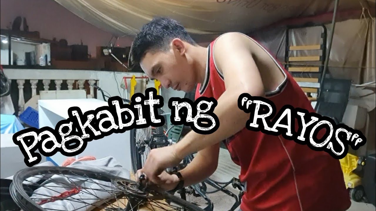 Paano magkabit ng rayos sa bike? - YouTube