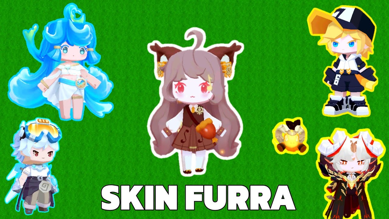 Skin furra legendaria mini world - YouTube