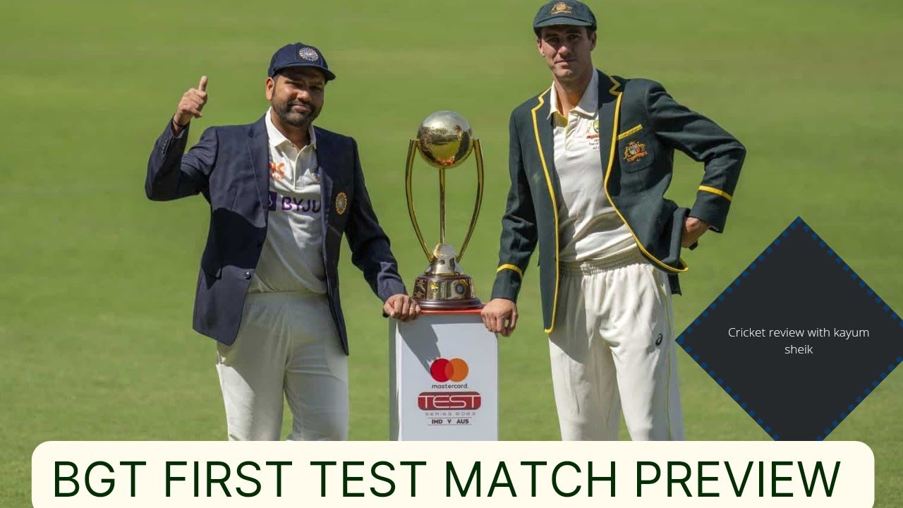 The greatest Test rivalry is back // India Vs Australia 1st Test match ...