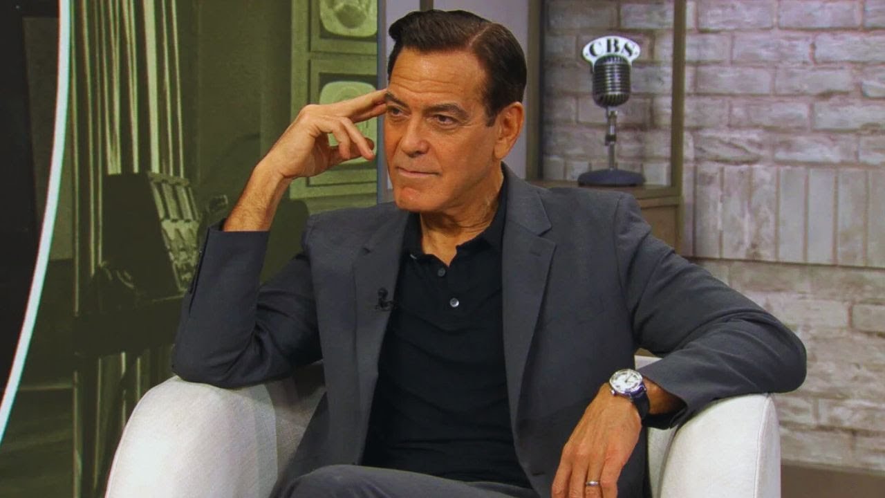 George Clooney's Broadway Debut as Edward R. Murrow - YouTube