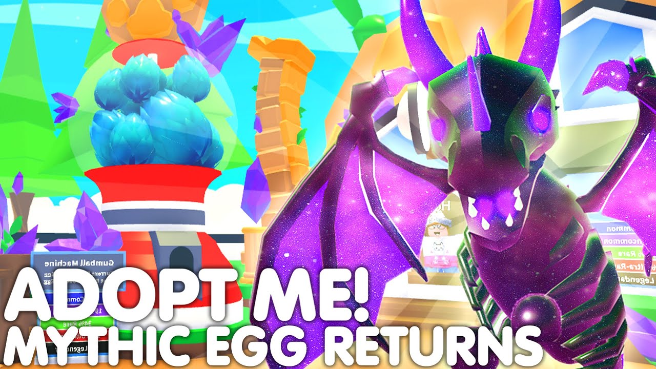 😱*NEW LEAK* MYTHIC EGG UPDATE IS RETURNING!👀 ADOPT ME HATCH NEW MYTHIC ...