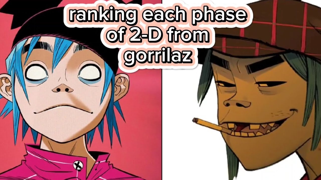 Ranking every phase of 2-D from Gorrilaz! - YouTube