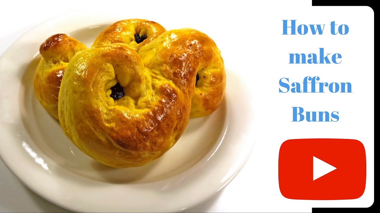 How to make Saffron Buns - YouTube