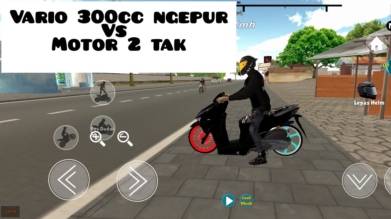 GAME BALAPAN MOTOR DRAG VARIO 300CC PART6 HEREX SIMULATOR INDONESIA # ...