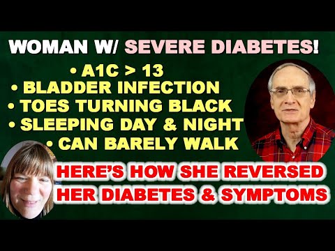 Woman w/ Severe Diabetes, Toes turning black, A1c is 13.5, Sleeping ...