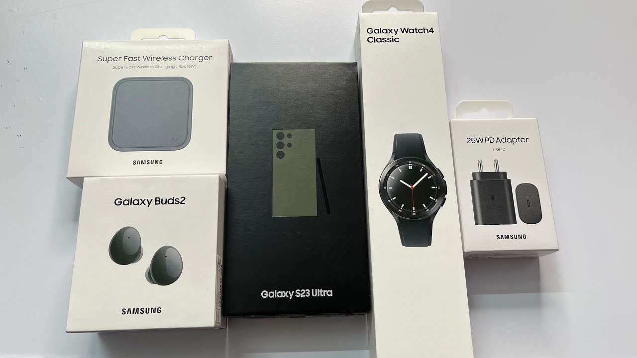 Samsung Galaxy S23 ULTRA + Freebies Relaxing Unboxing ! - YouTube