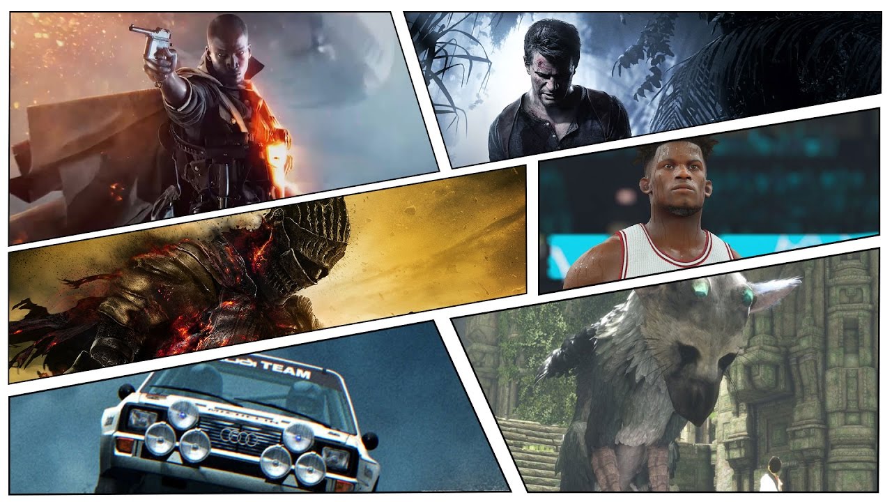 Top10 Best PS4 Games 2016 (No commentary) - YouTube