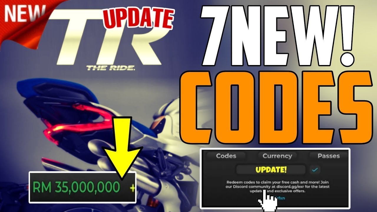 ⚠️U0PDATE NEW⚠️THE RIDE CODES - ROBLOX RIDE CODES - CODES FOR THE RIDE ...