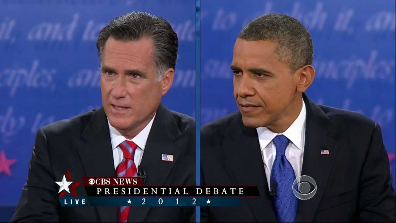 (3/3) Complete Final Presidential Debate Barack Obama And Mitt Romney ...