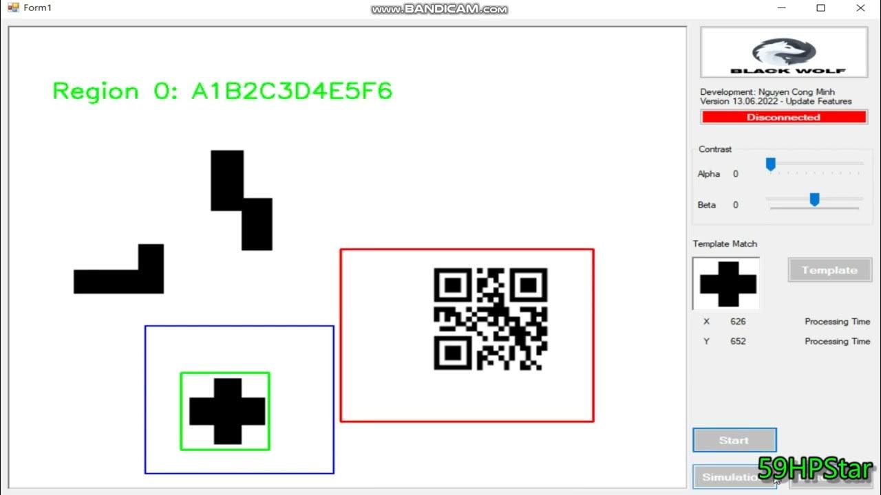 Using Fixture To Detect The Region Of Barcode Opencvsharp Youtube