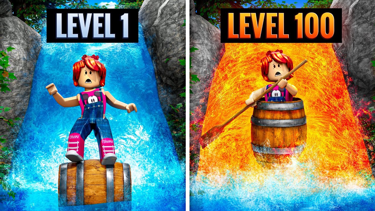 Explore Waterfall Descents in Barrel on Roblox! - videoblogs.com