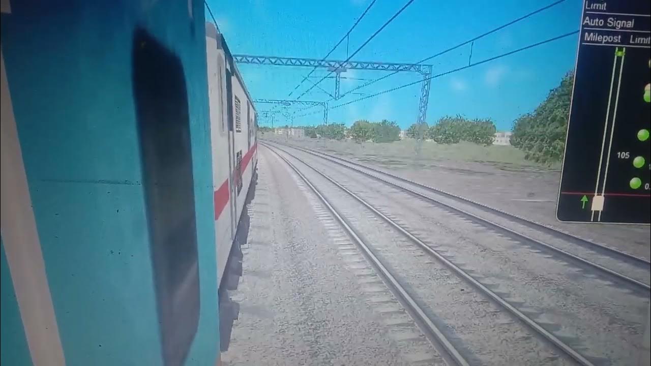 Humsafar Express on Board | SER V8 and ER UPDATE BY PAWAN RAJ | MSTS OPEN RAILS | - YouTube