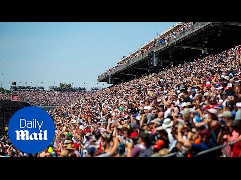 Indy 500: More than 130,000 fans pack the stands - YouTube