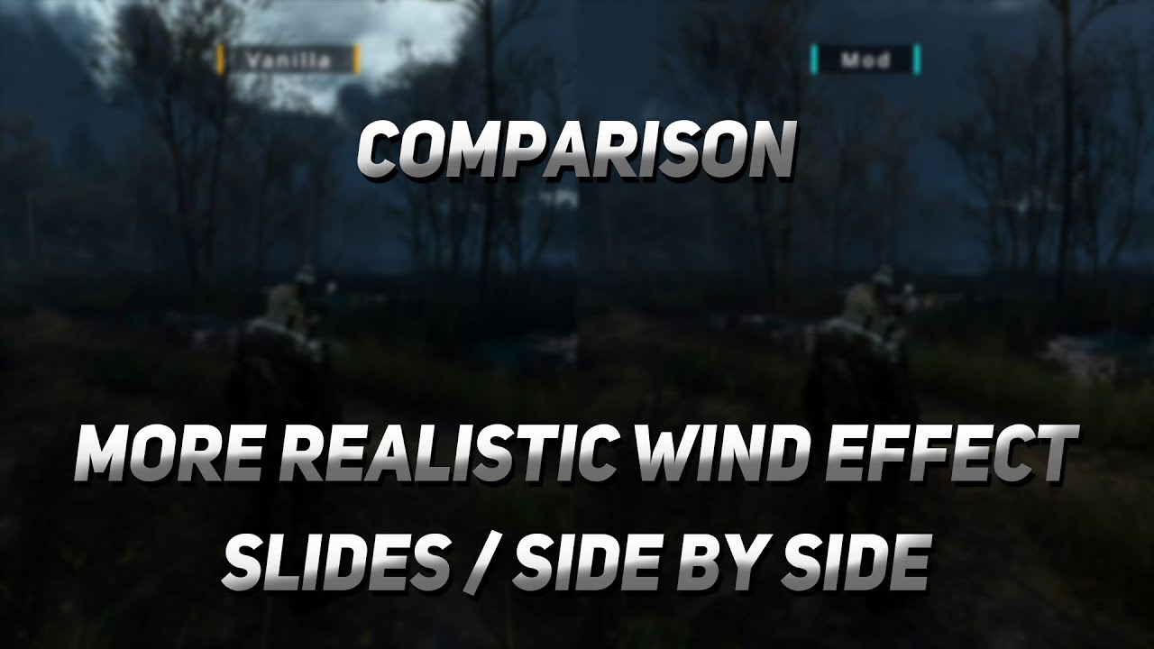 MOD: More Realistic Wind Effect - Comparison | Side By Side | The ...