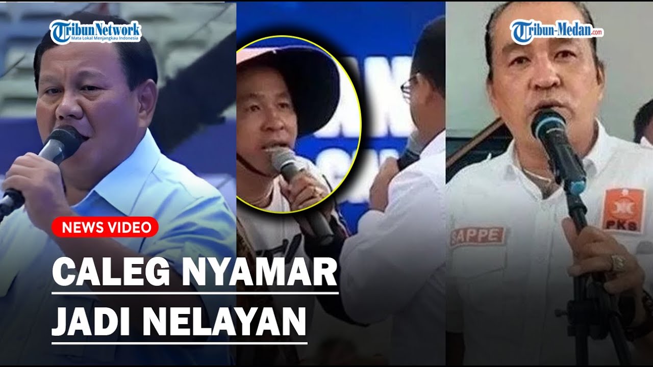 KLARIFIKASI Caleg PKS setelah Disindir Prabowo 'Nyamar Jadi Nelayan ...