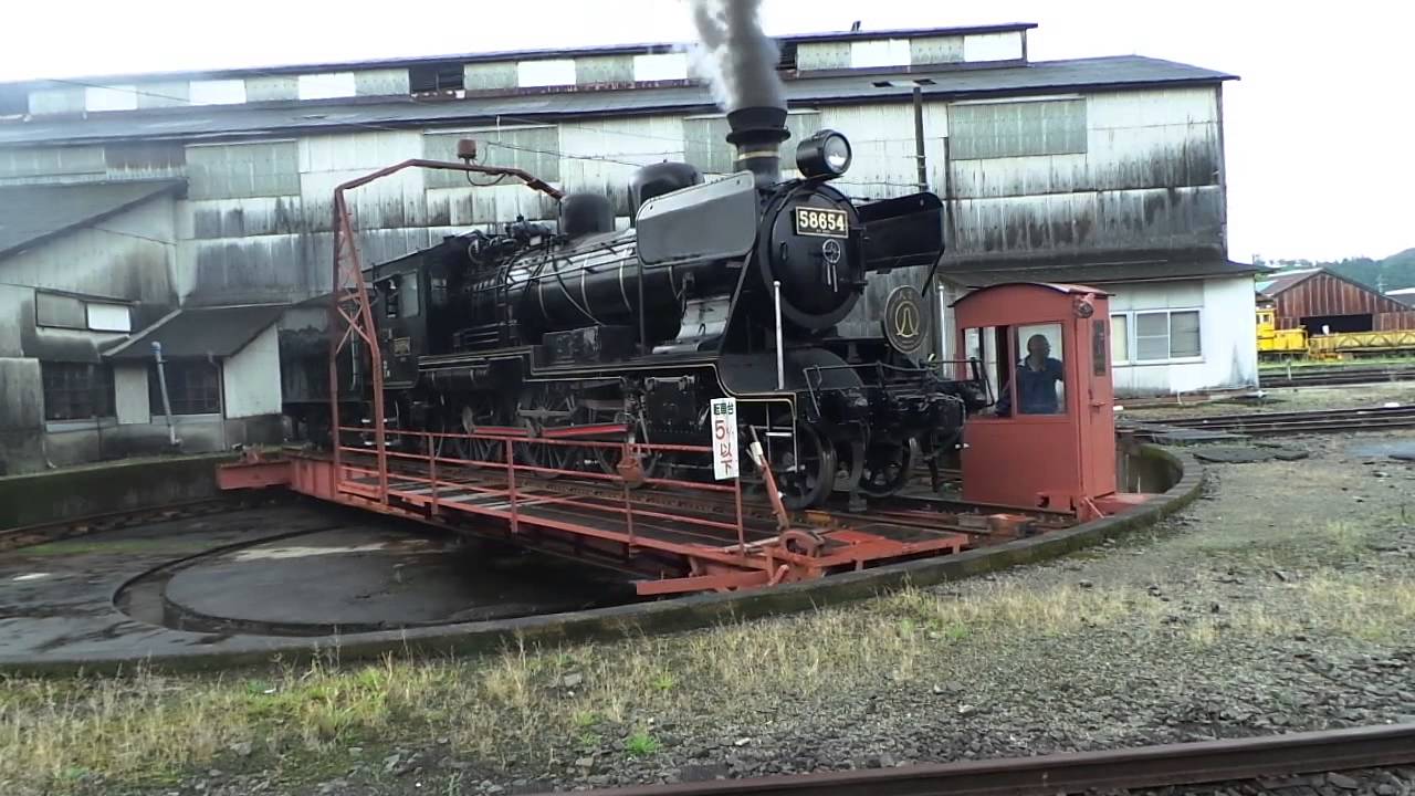 Japanese Class 58 Steam Locomotive - YouTube