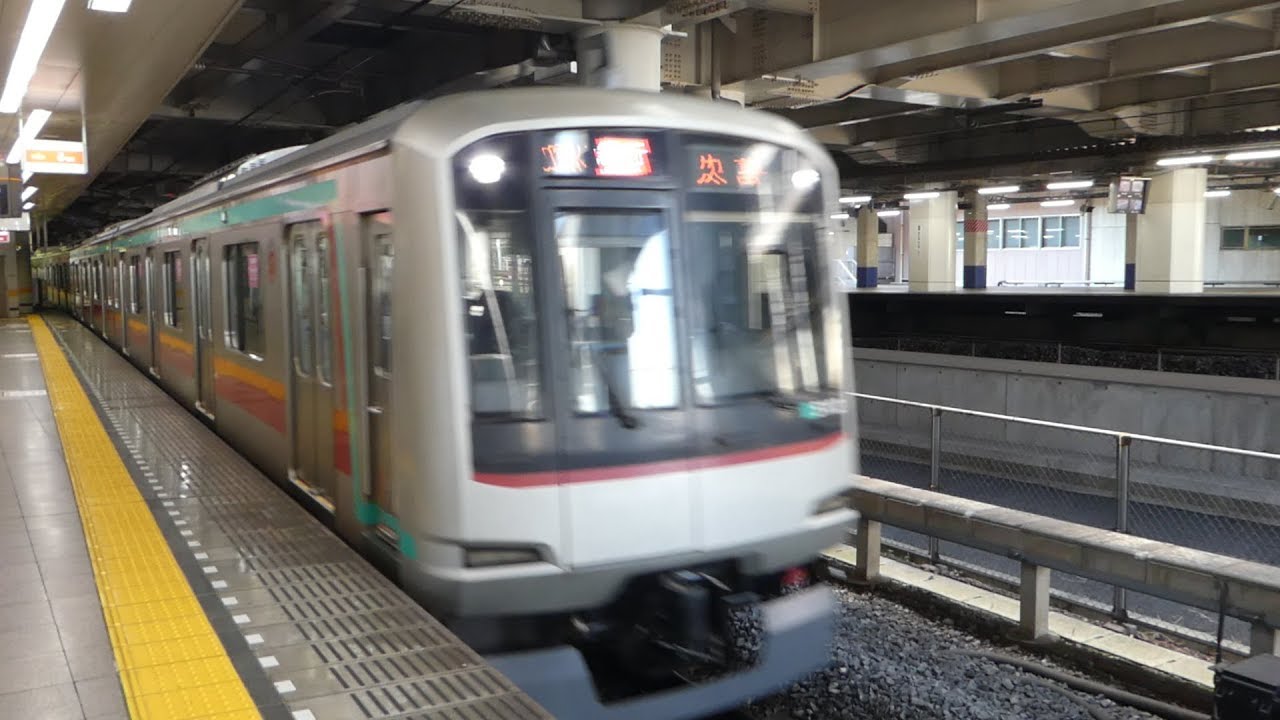 東急5000系 東武スカイツリーライン北千住駅発車 Tokyu 5000 series EMU - YouTube