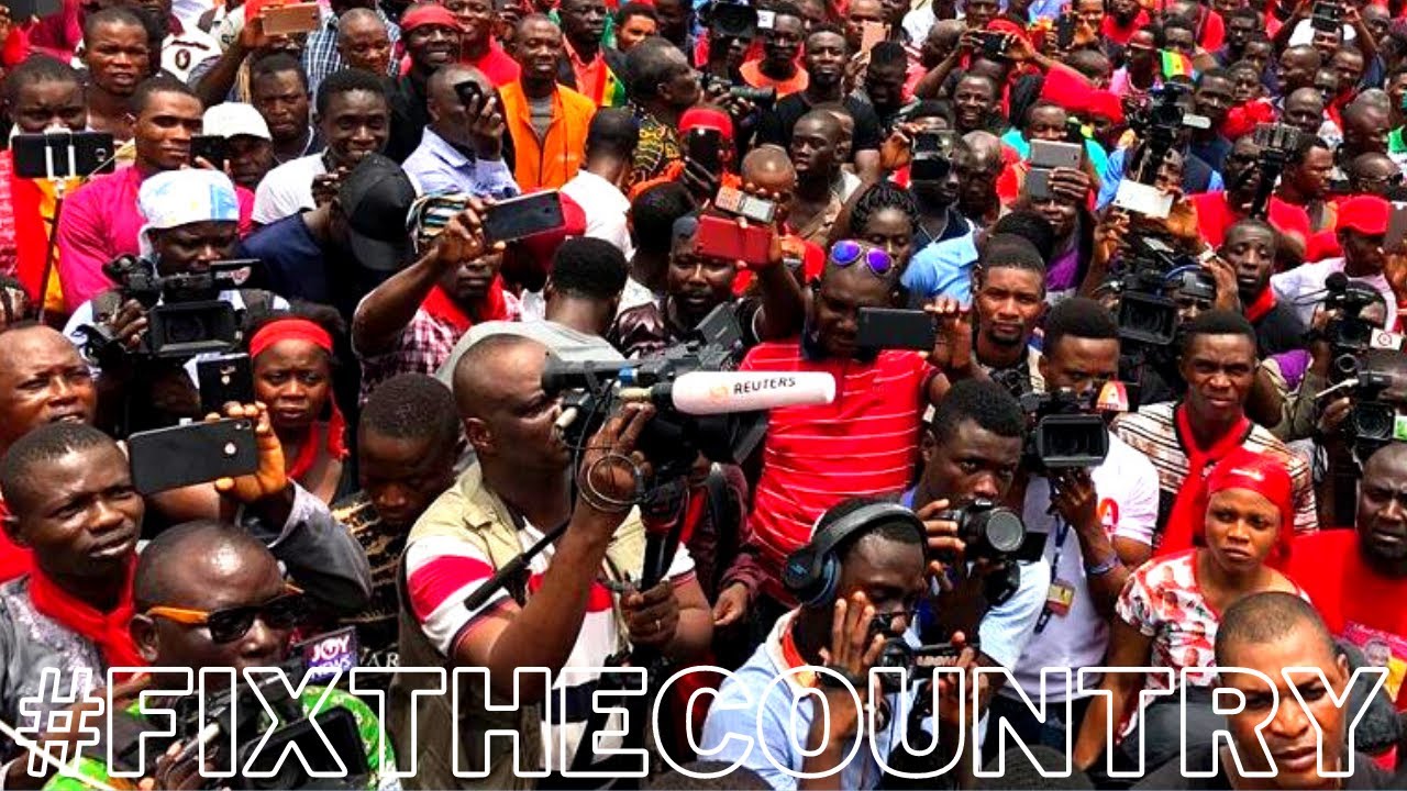 FIX THE COUNTRY GHANA COMING ON LIVE 🙌🙌🙌 - YouTube