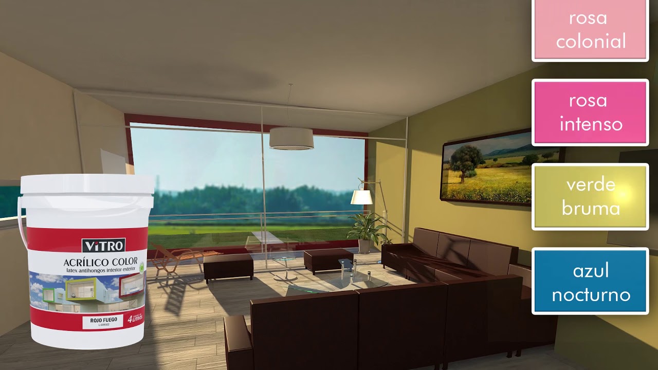 ViTRO - Acrílico color - V2 - YouTube