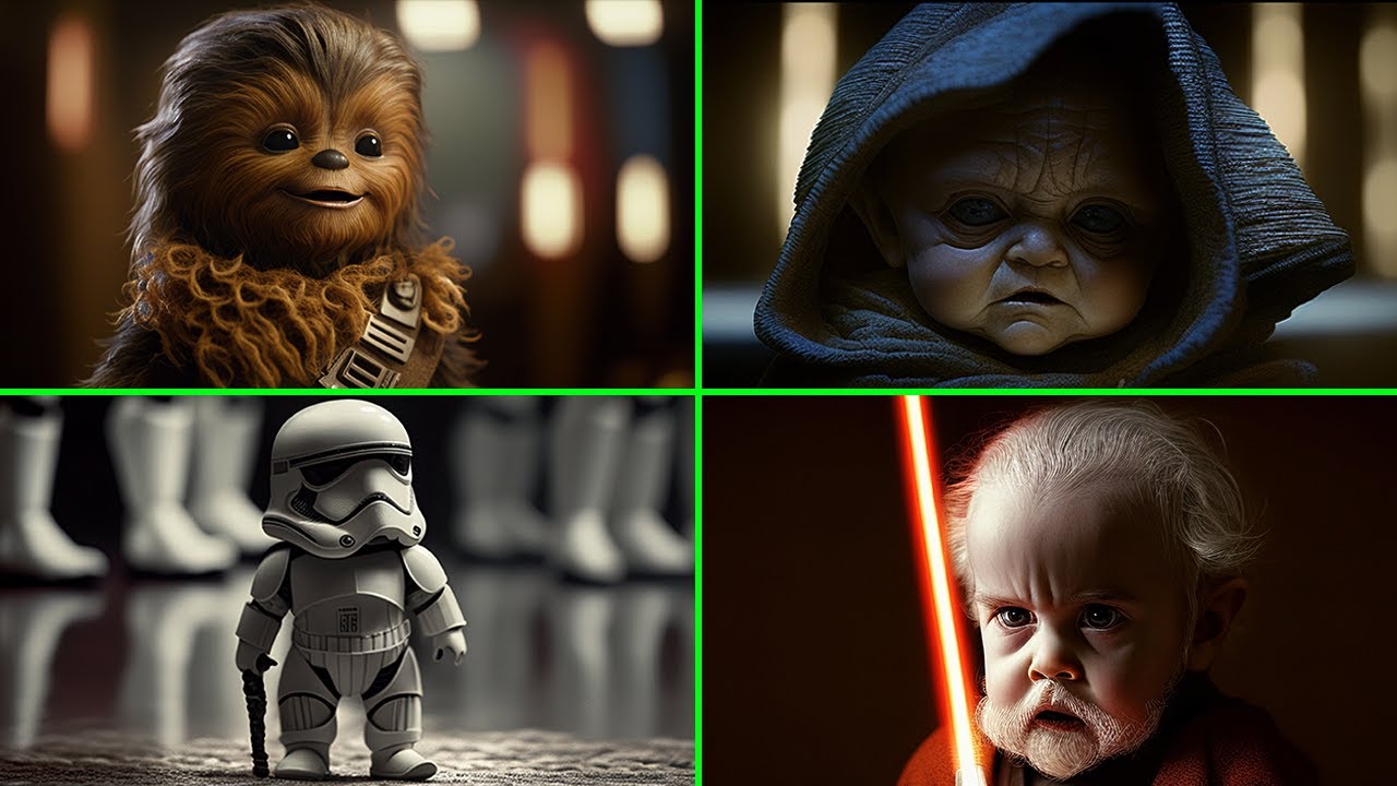 Starwars As Babies - YouTube