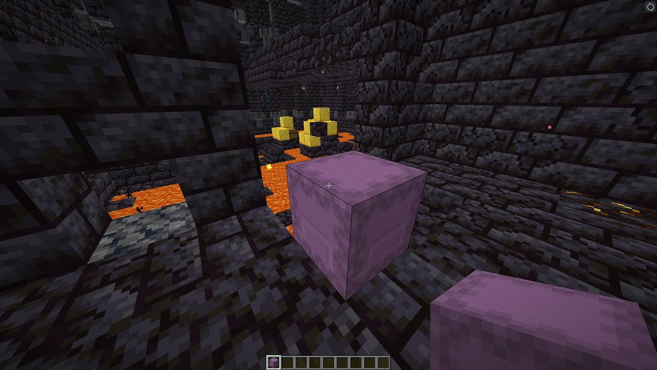 what if I open shulker box in the bastion? - YouTube