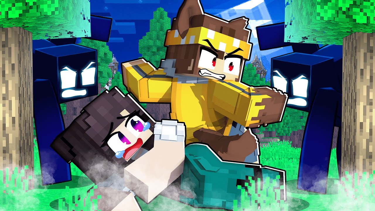 ALEX MONTE virou UM LOBO HEROI no Minecraft - YouTube