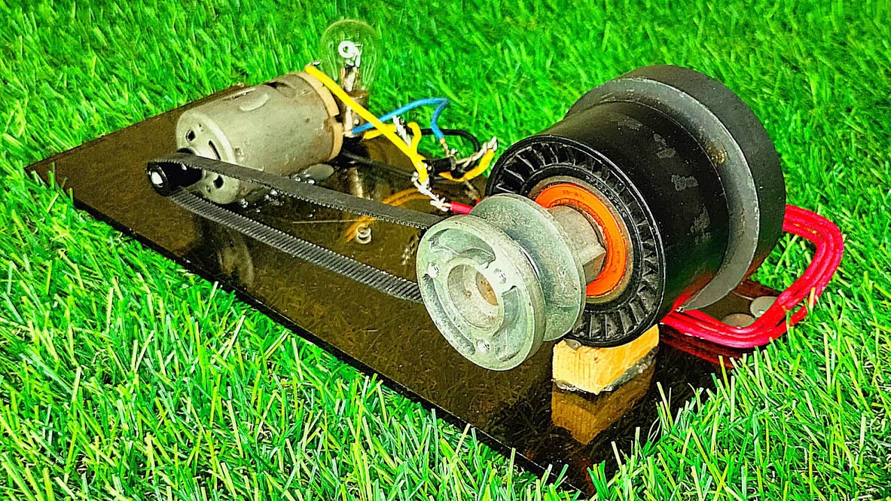 How to Make 50v 10kw Free Electricity DEMO|Using Magnet and Copper Coil ...