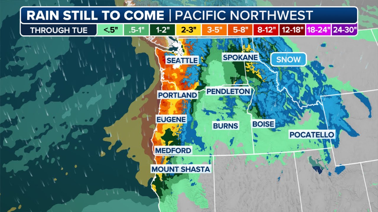 NOAA's 2025 Spring Weather Outlook - Atmospheric River Slams Pacific ...