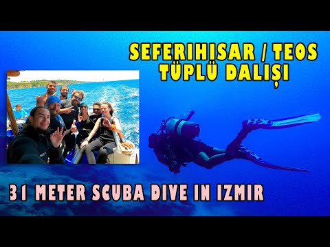 DALAVERE 2! IZMIR / TEOS' DA 31 METRE TÜPLÜ DALIŞ YAPTIK!  | Kanyon, Baca, Orfoz, Karavida..