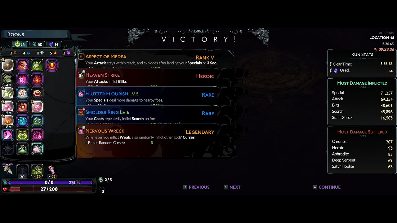 Hades II | Medea with multiple curses - YouTube