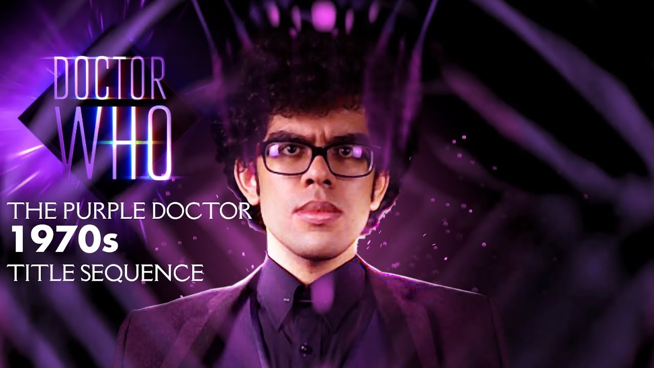 Doctor Who - DW2012 The Purple Doctor 1970s Title Sequence - YouTube