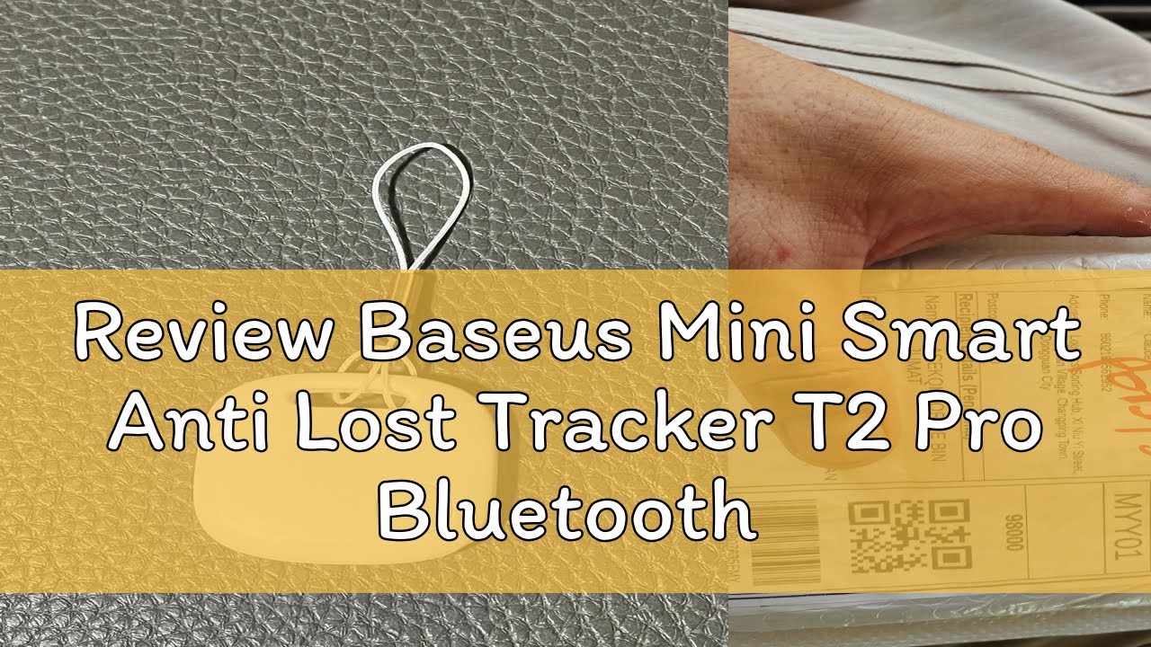 Review Baseus Mini Smart Anti Lost Tracker T2 Pro Bluetooth GPS Tracker ...