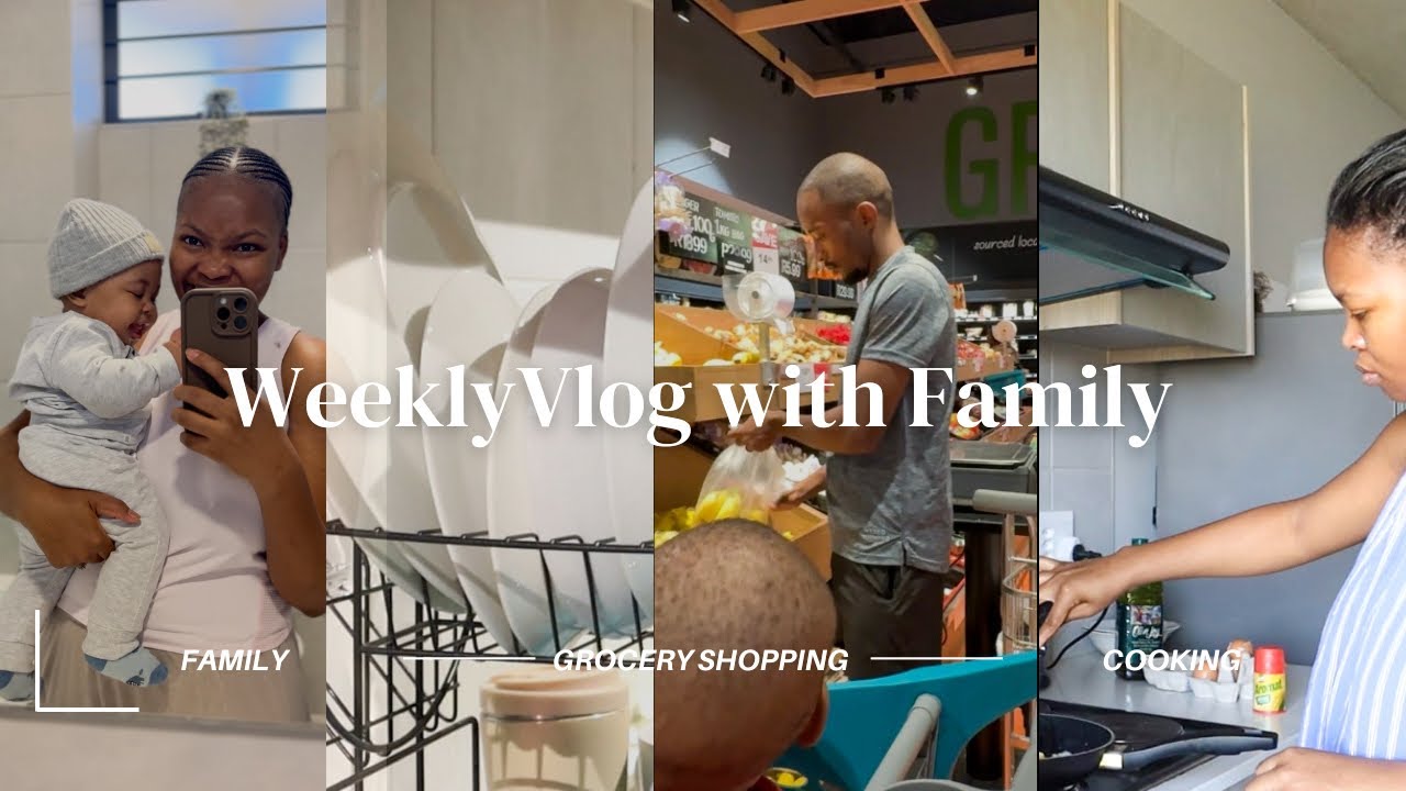 Weekly Vlog : Grocery shopping + Cooking for family + Unboxing - YouTube