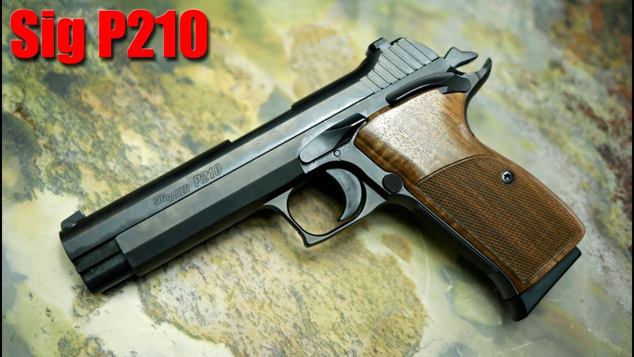 Sig Sauer P210 First Shots & Impressions - YouTube