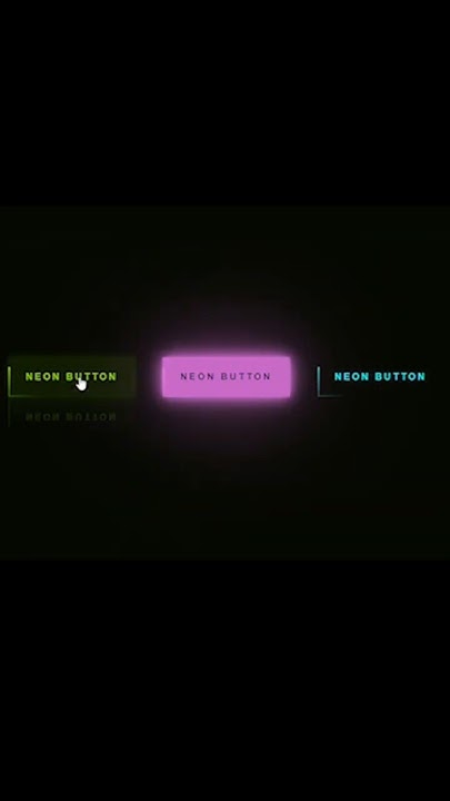 Asmr Coding Create Neon Glowing Button Effects With Html And Css Asmrcoding Css Html Youtube