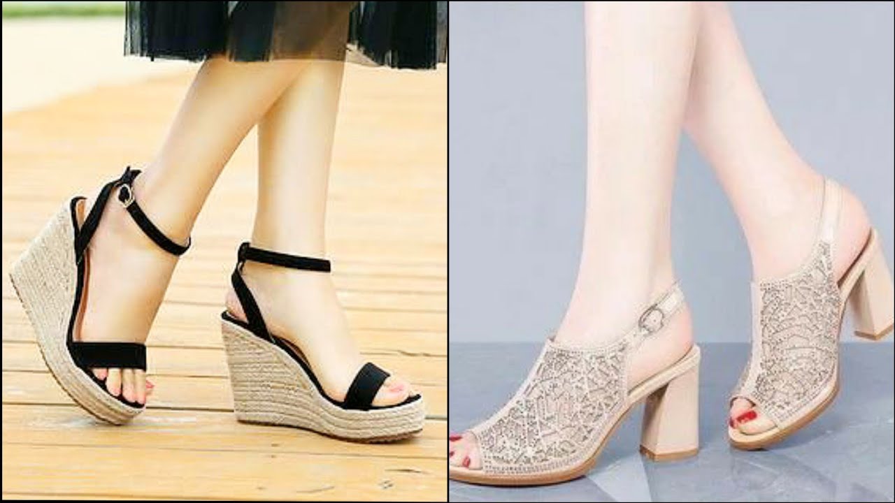 Drop dead Gorgeous Summer Vibes Mid Heels Sling Back and Slide Sandals ...