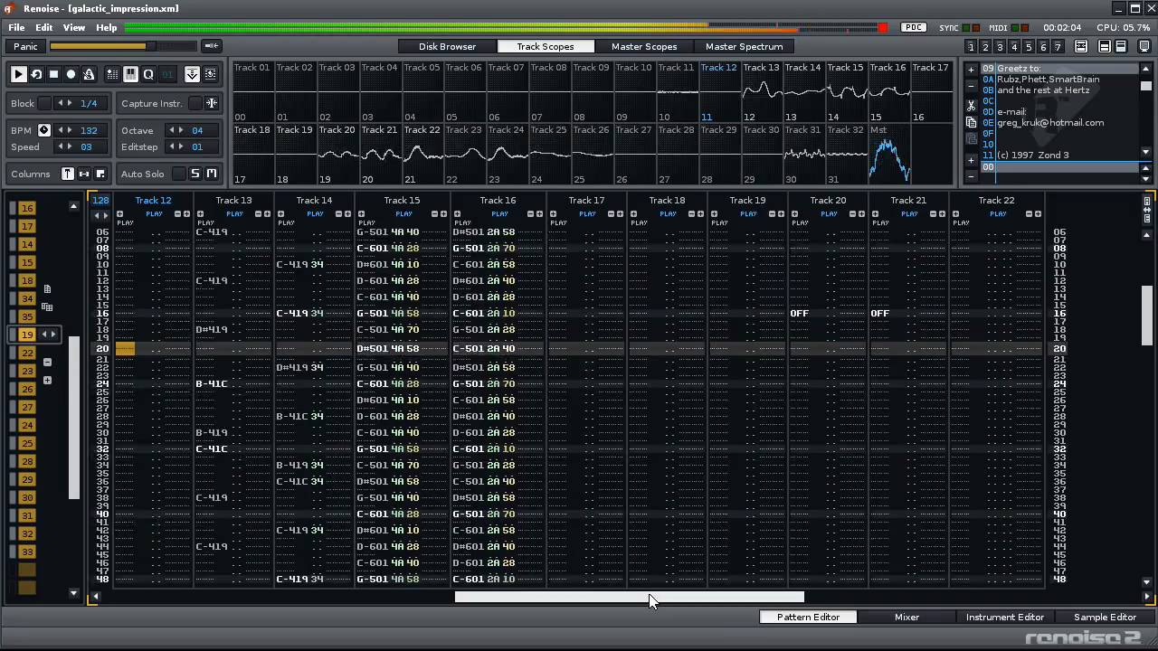 ZOND3 - Galactic Impression - FastTracker 2 - YouTube