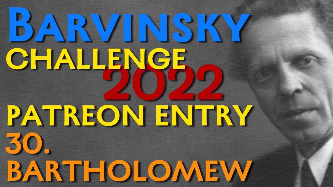 Barvinsky Patreon Evaluation 30. Alex Bartholomew - YouTube
