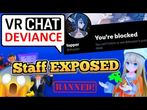 VRChat Staff EXPOSED - DEFENDING Predators, BANNING For No Reason - VRChat Deviance